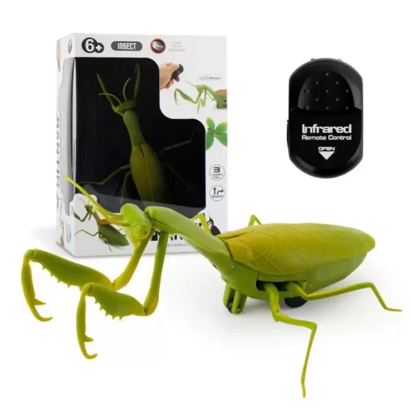Remote Control Praying Mantis – Realistic Insect Toy for Kids & Nature ...